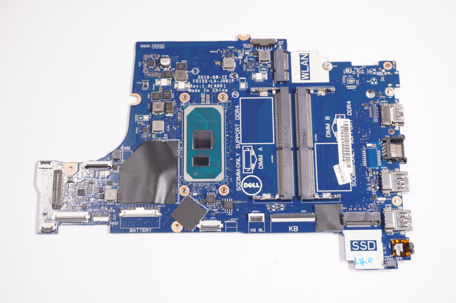 5J8FJ for Dell - Intel Core i5-1035G7 Motherboard Models: I3493 Family ...
