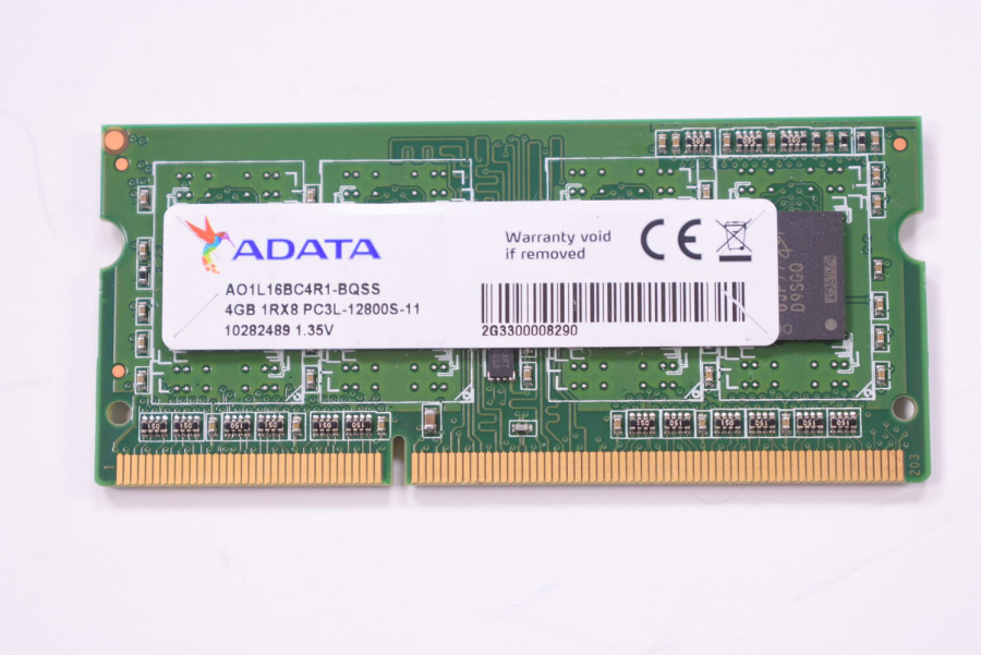 A01L16BC4R1-BQSS for Adata - 4 gb 1rx8 Pc3l-12800s 1600 Mhz SO-DIMM Memory